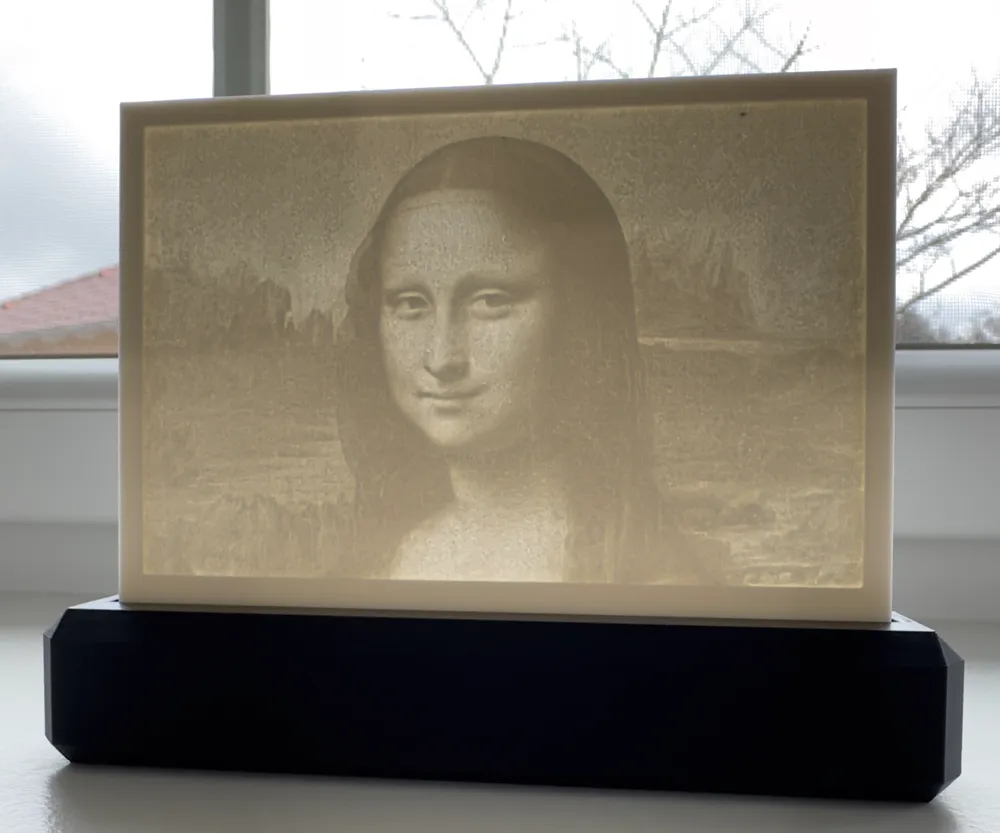 Make your own lithophane + frame & base - TUTORIAL by Mr.Chamfer ...