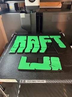 Mine craft sign flat NO AMS by Chris dobo MakerWorld: Download Free 3D Models