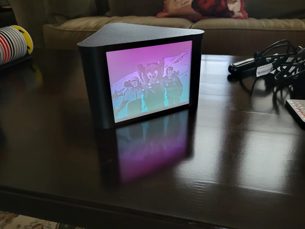 Lithophane Frame Lighted Box by Poogi MakerWorld: Download Free 3D Models