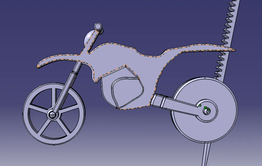 Pull-String Motorcycle by user_2904210499 MakerWorld: Download Free 3D ...