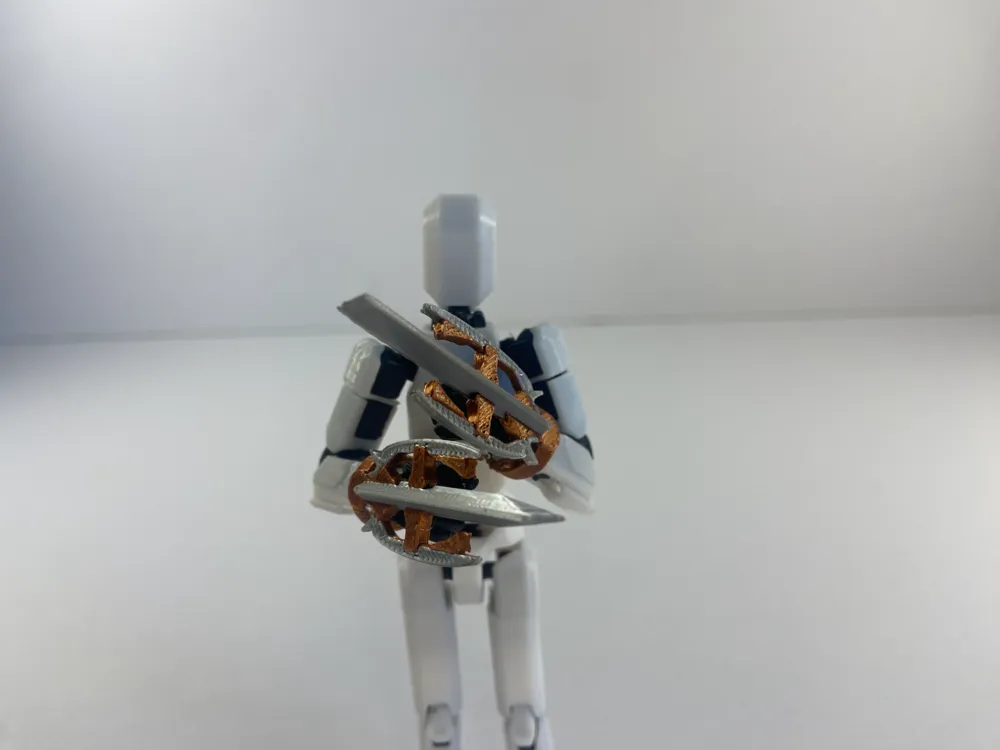 Dummy 13 Arm Mounted Katars by Creative User - MakerWorld