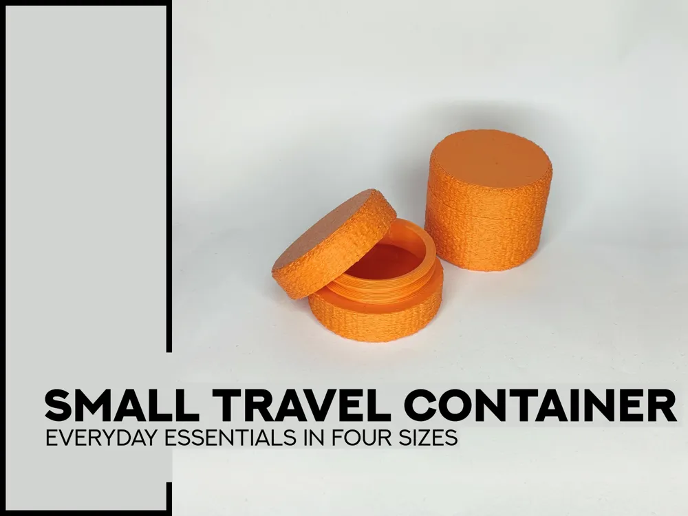 small travel container - everyday essentials by oOmaXYmOo - MakerWorld