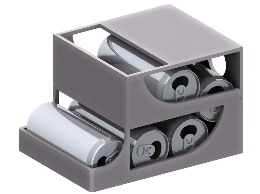 Stackable can dispenser by distrubi - MakerWorld