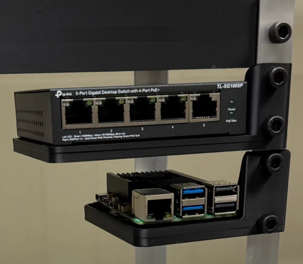 Switch Rack Mount by Wvde MakerWorld: Download Free 3D Models