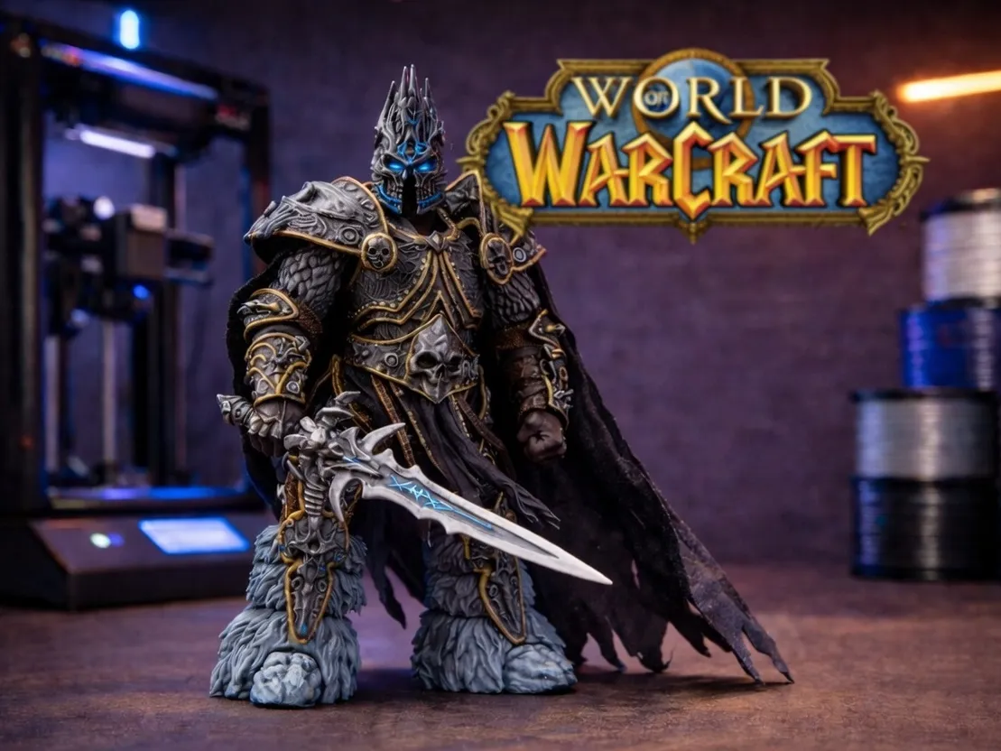 Lich King - World of Warcraft - Free 3D Print Model - MakerWorld