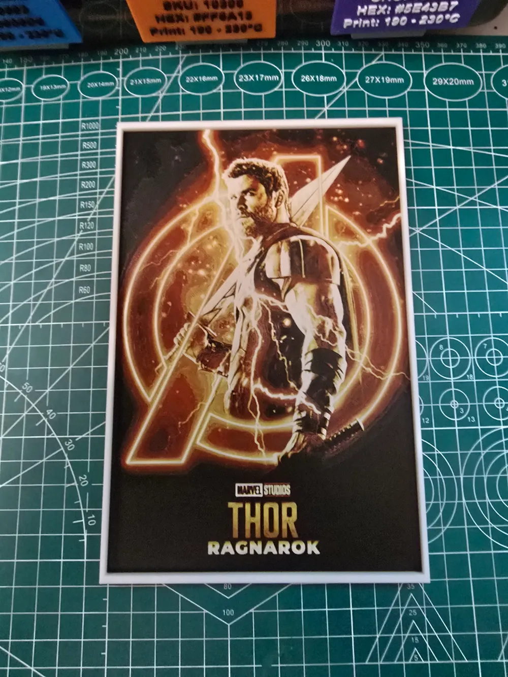 Thor: Ragnarok Movie Poster – Hueforge Art by Lumpy3DMakerWorld ...