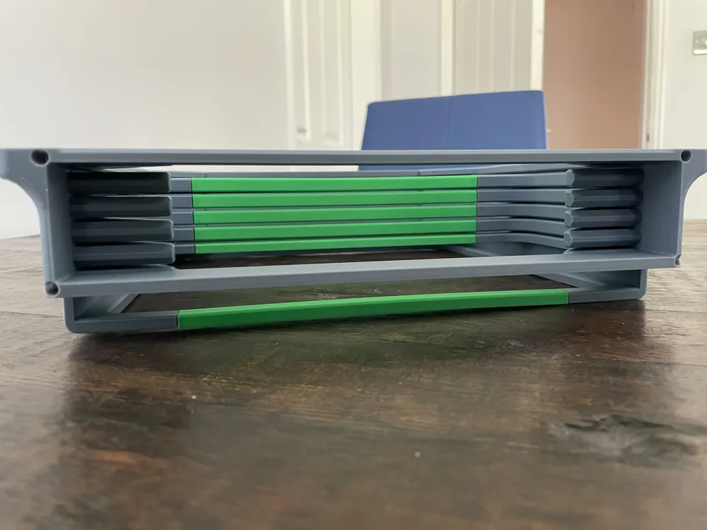 Bambu Build Plate storage - underdesk/shelf Remixed by Ov4l8alls ...