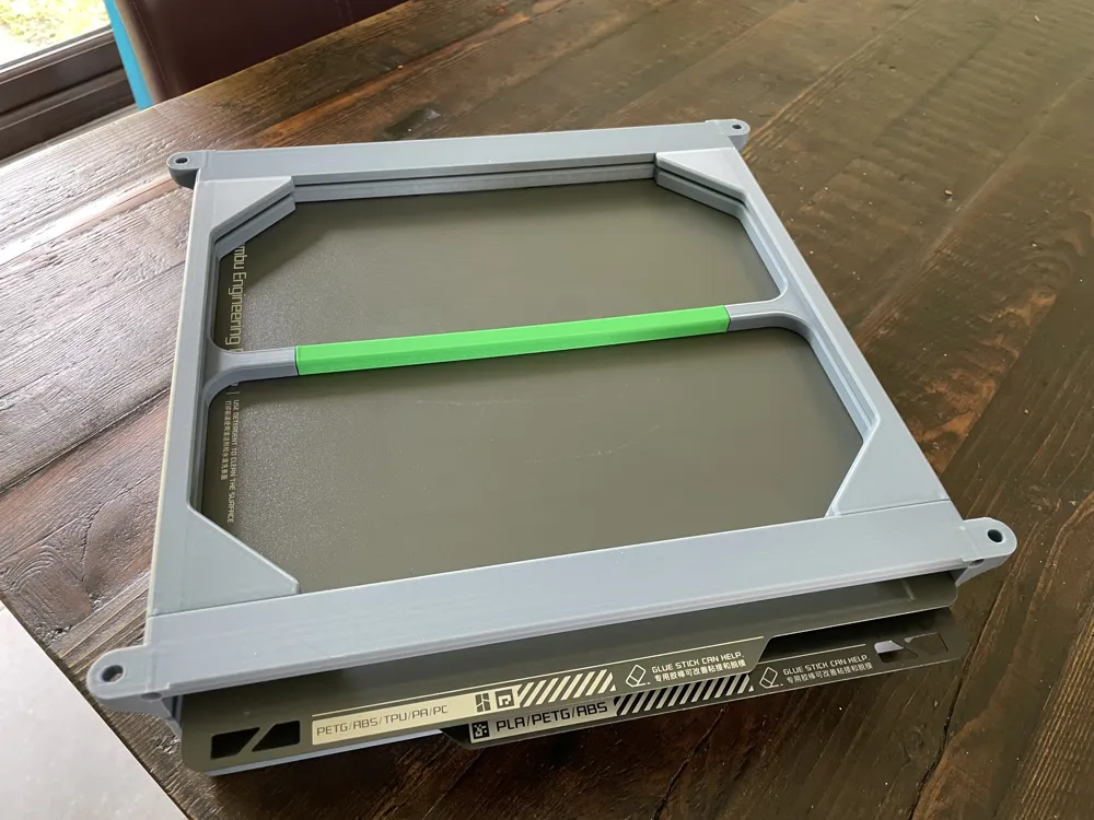 Bambu Build Plate storage - underdesk/shelf Remixed by Ov4l8alls ...