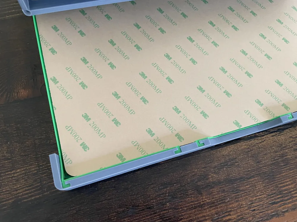 Bambu Build Plate storage - underdesk/shelf Remixed by Ov4l8alls ...