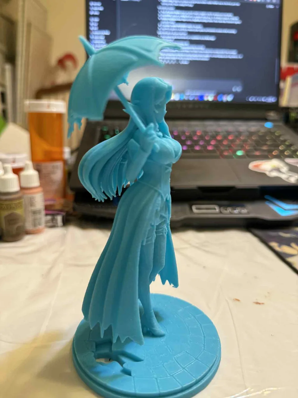 Aradia Nightbloom — "The Parasol of Midnight" - Free 3D Print Model ...