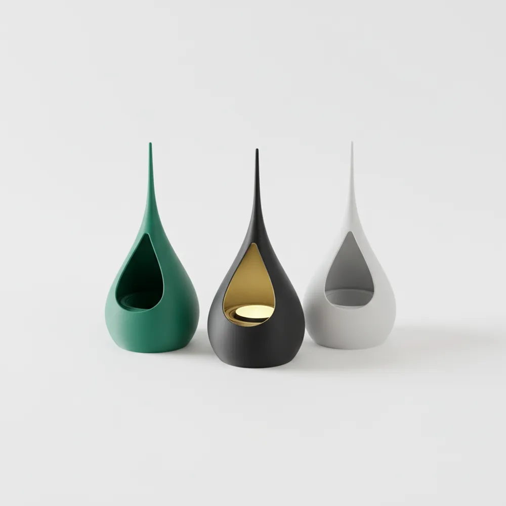 Teardrop Tealight LED candle holder by Abstractia Design MakerWorld ...