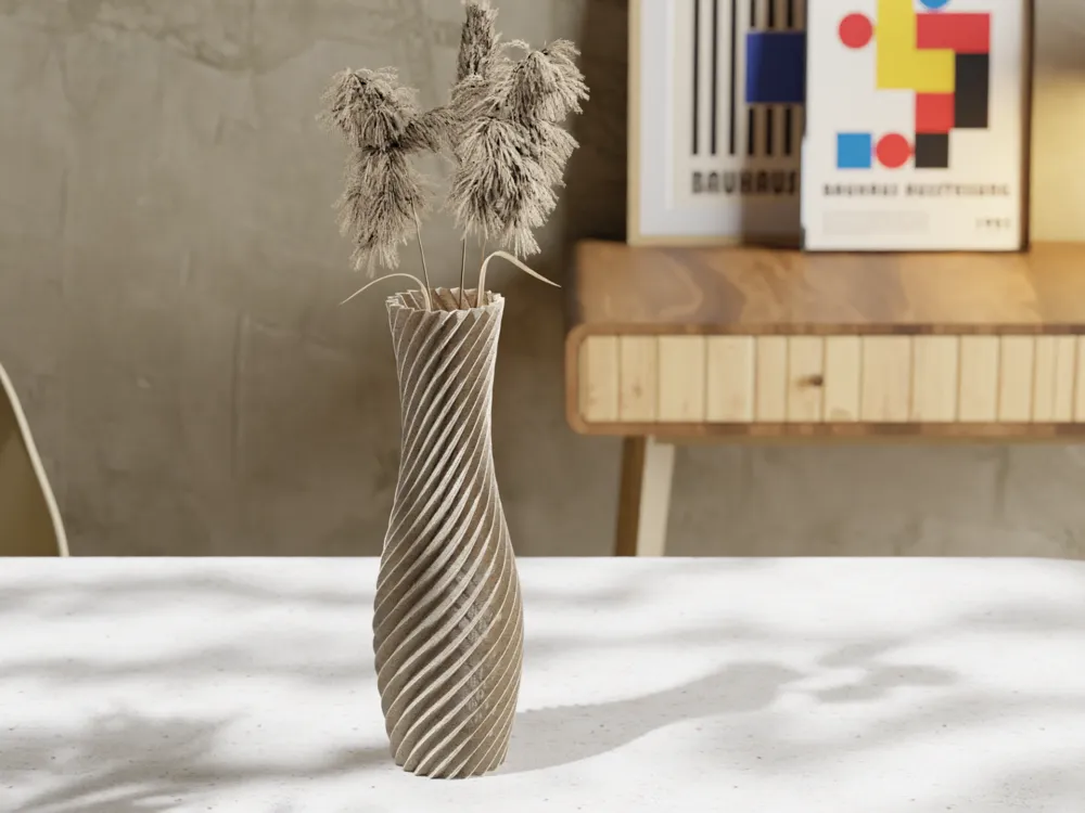 Helix Vase: A Dynamic Twist for Your Décor by Collecticraft MakerWorld ...