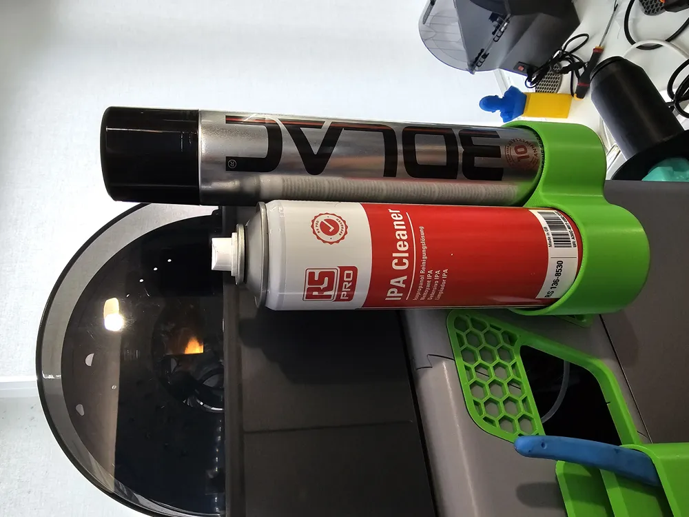 Spraycan holder for AMS riser V2 - Free 3D Print Model - MakerWorld
