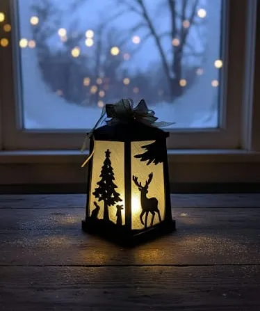 3D-Printed Lantern with Interchangeable-Panel - Free 3D Print Model ...