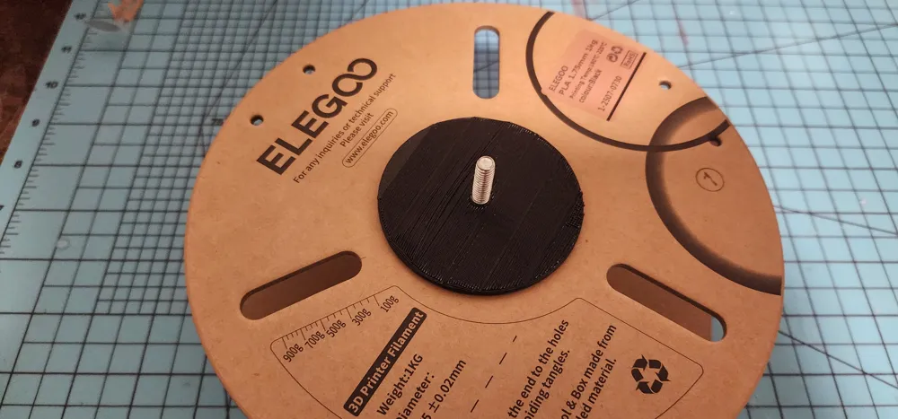 Simple spool rewinder - Free 3D Print Model - MakerWorld