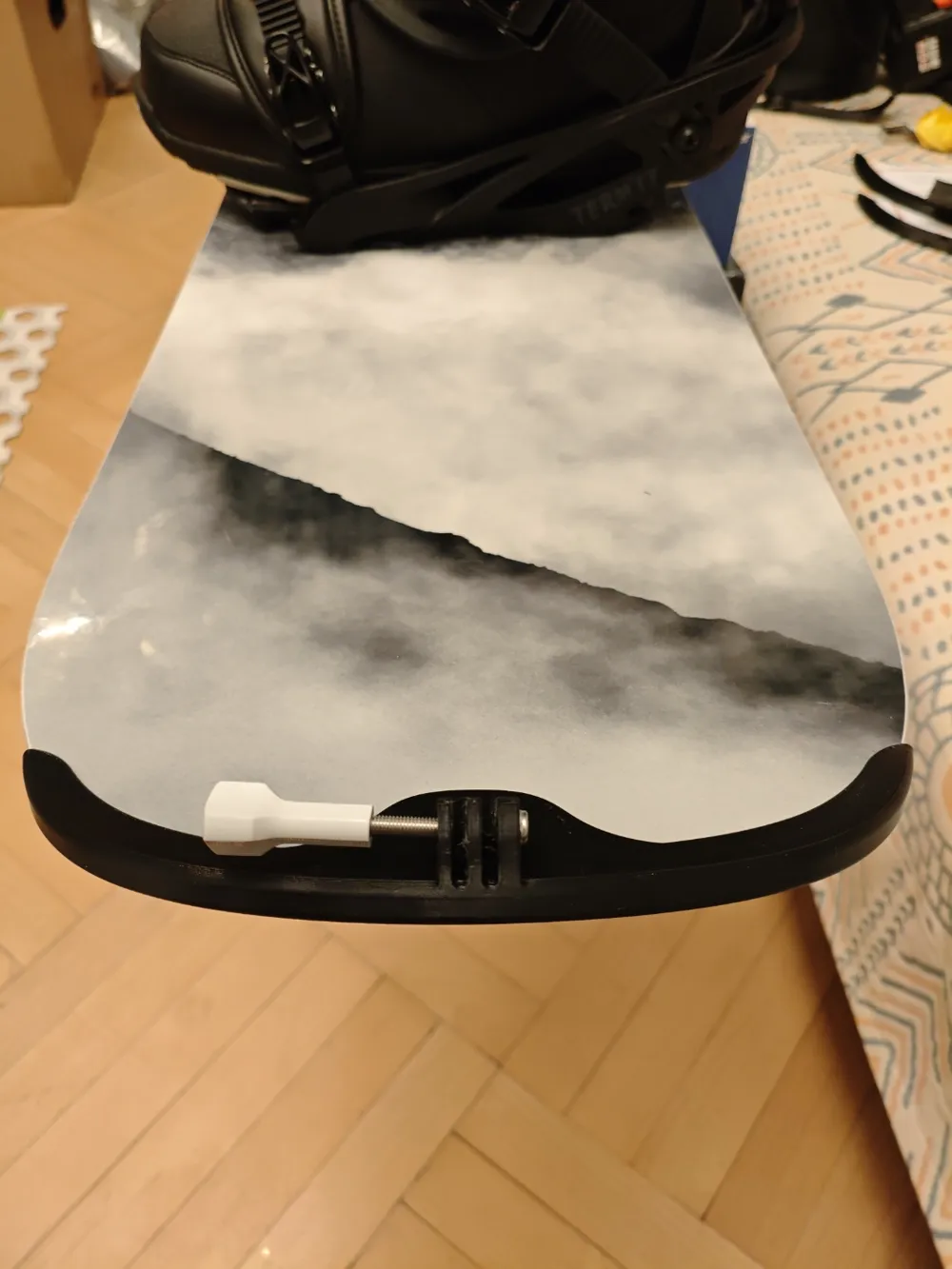 Snowboard-Bumper mit GoPro-Halterung – Kostenloses 3D-Druckmodell ...