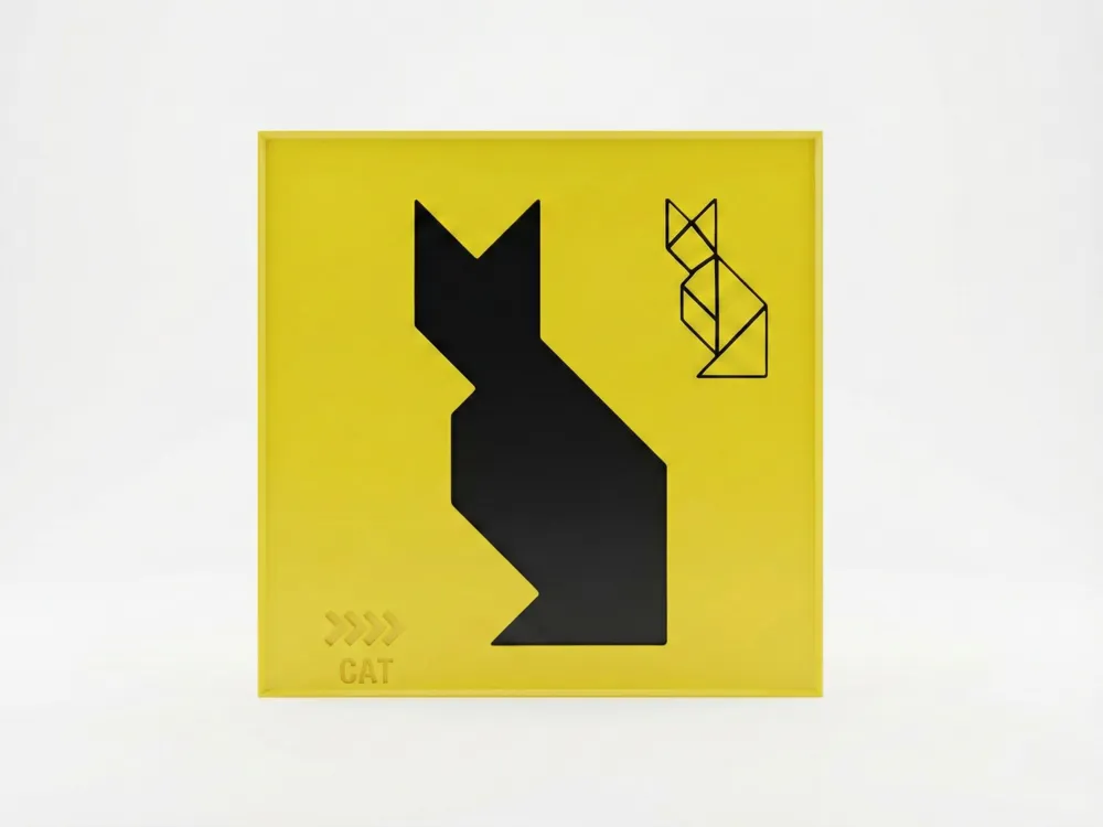 Modular Tangram Puzzle Set & Storage System - Free 3D Print Model ...