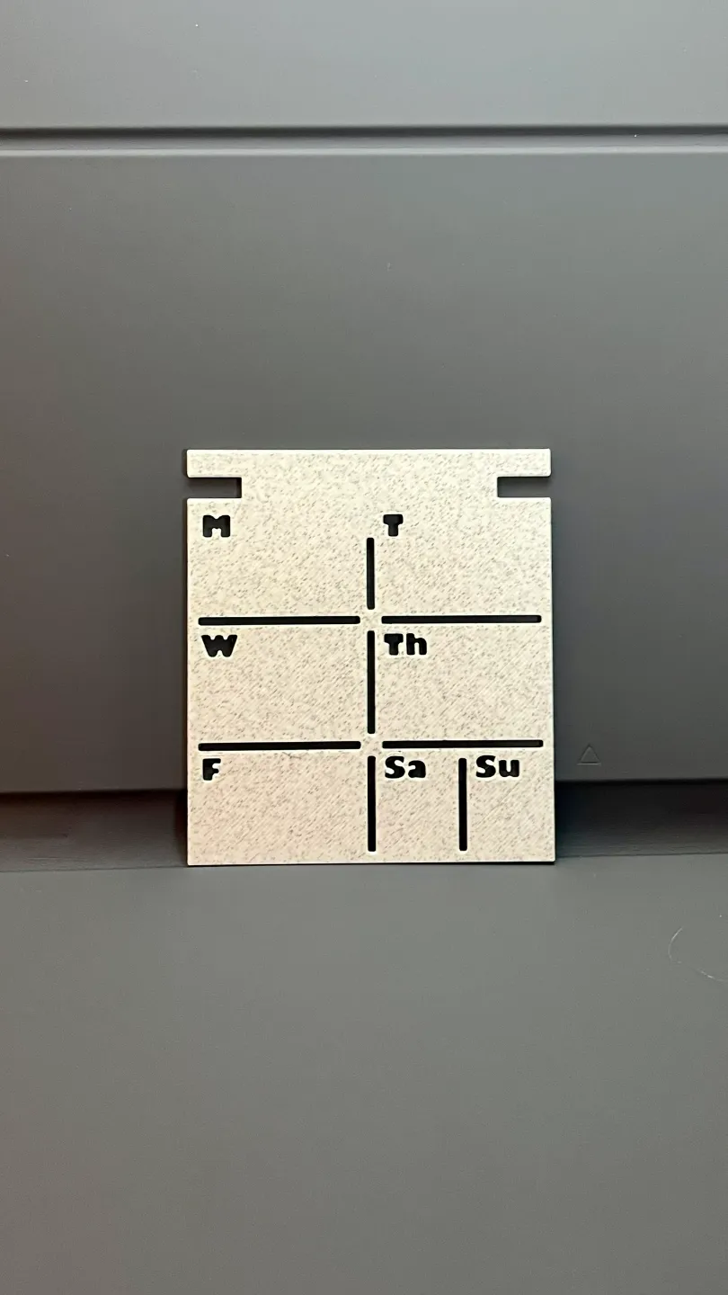 Sticky Note Stencil Station - Free 3D Print Model - MakerWorld