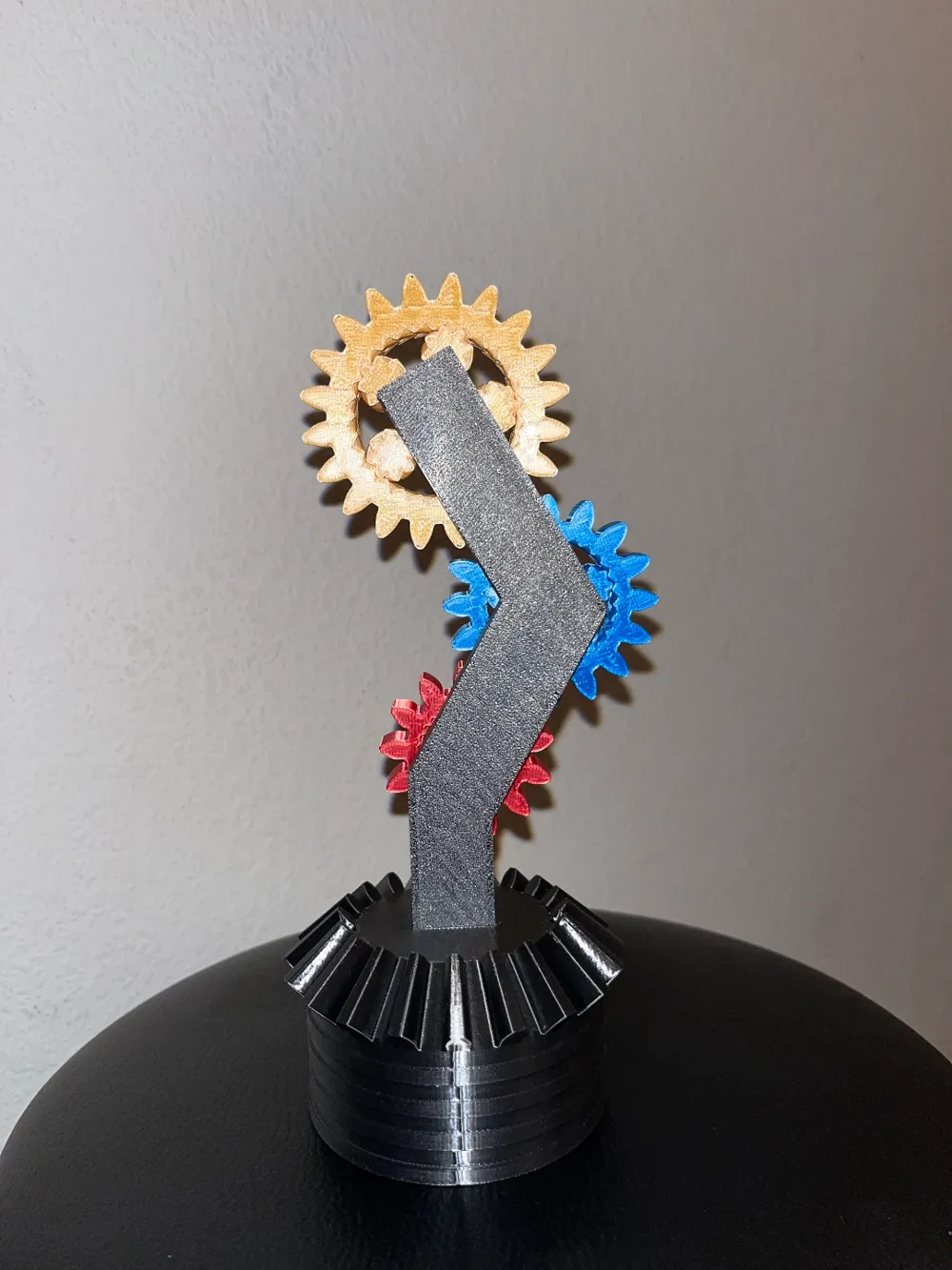 STEM / Robotics Fidget Spinner Trophy made with Planetary and Spur ...