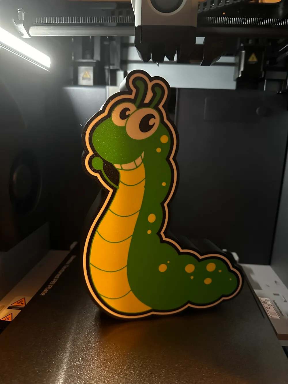 Worm Lightbox for kids by A13thNightmare - MakerWorld