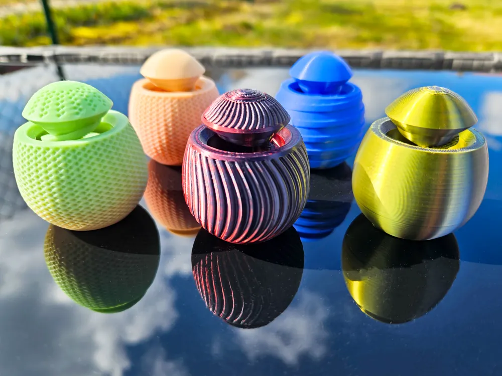 Easter Egg Fidget Joystick (Print-in-Place) - Free 3D Print Model ...