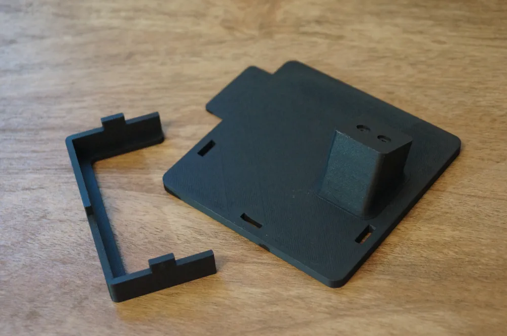 P1S Door Handle with Post It Note & Pen Holder - Free 3D Print Model ...