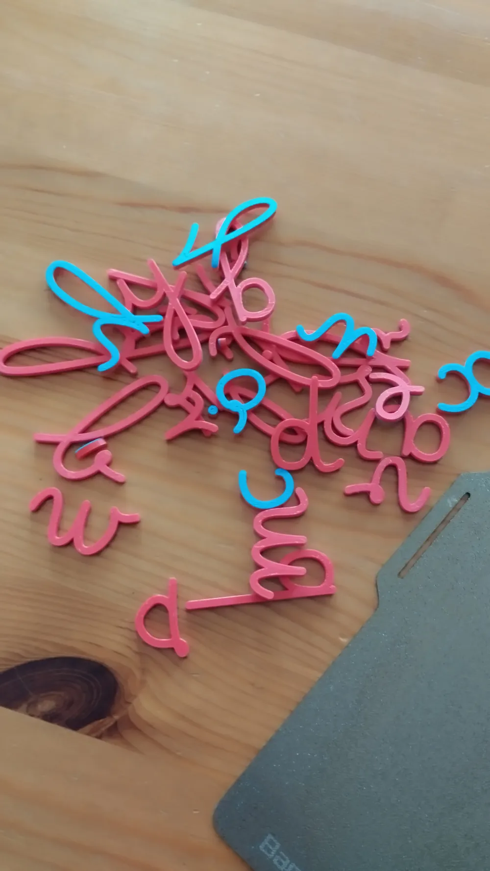 Montessori French Cursive Letters Remixed by William.SC65 MakerWorld ...