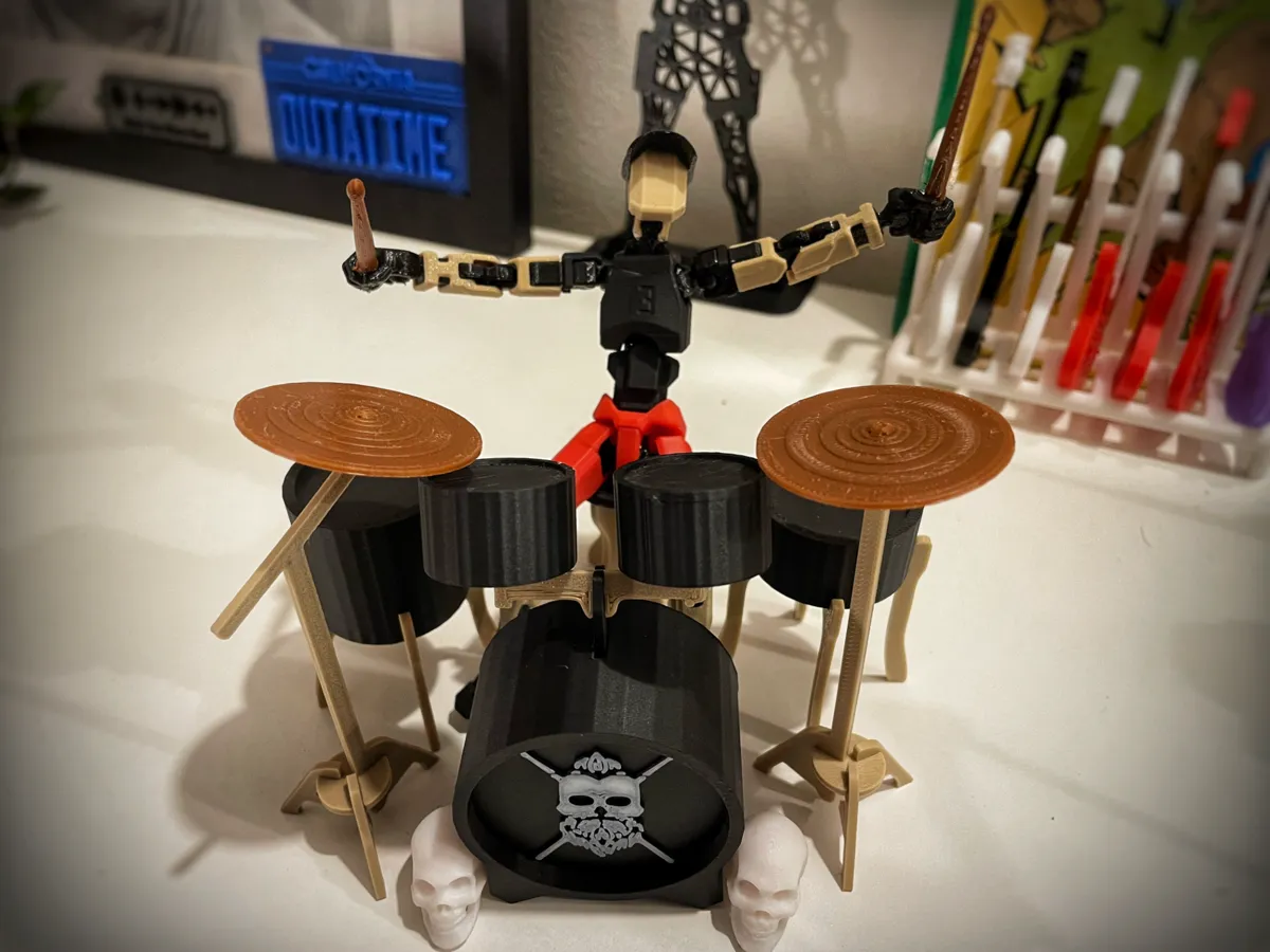 Dummy 13 Drums - Free 3D Print Model - MakerWorld