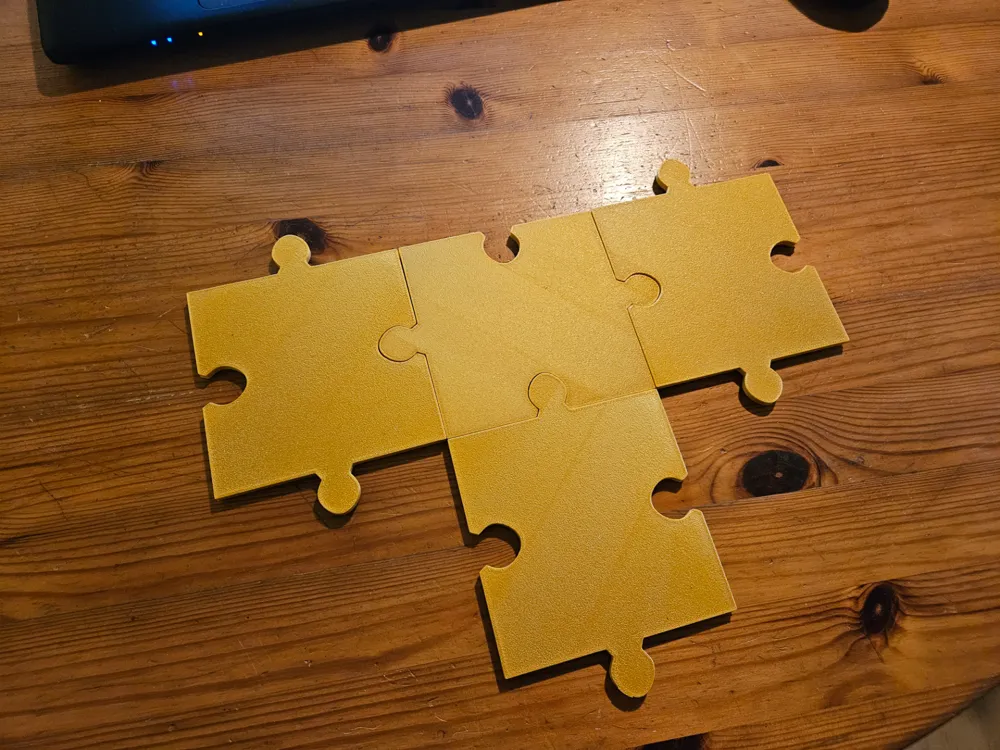 Puzzle piece, family puzzle, name puzzle by LT Design - MakerWorld