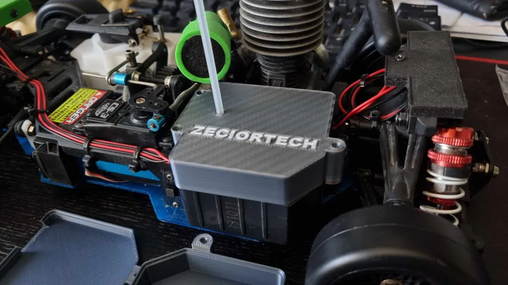 Carson CV-10 battery pack and radio cover V2.3 by ZECIORTECH - MakerWorld