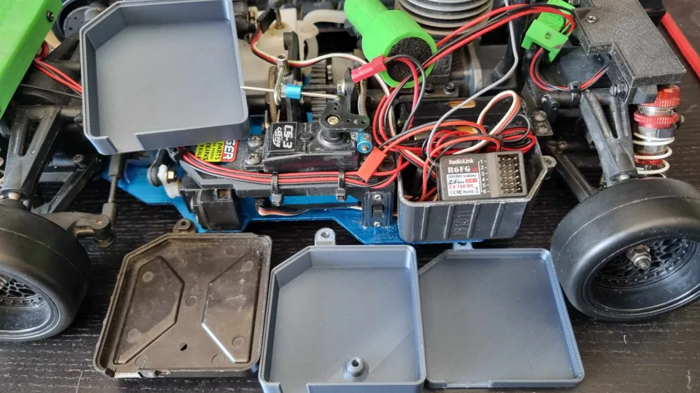 Carson CV-10 battery pack and radio cover V2.3 by ZECIORTECH - MakerWorld