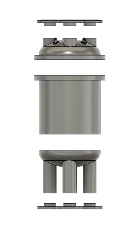 MINI RECIPIENTE REACTOR_TANQUE_EQUIPO A PRESIÓN por matteo346MakerWorld ...