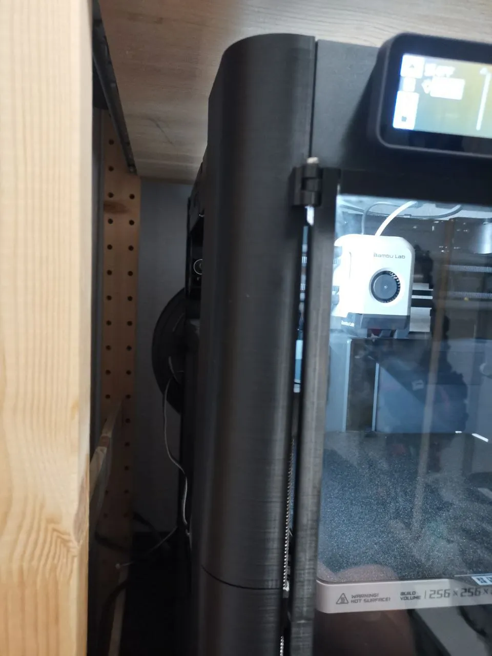 Bambu Lab P1P full printable enclosure (door with window Remixe ...