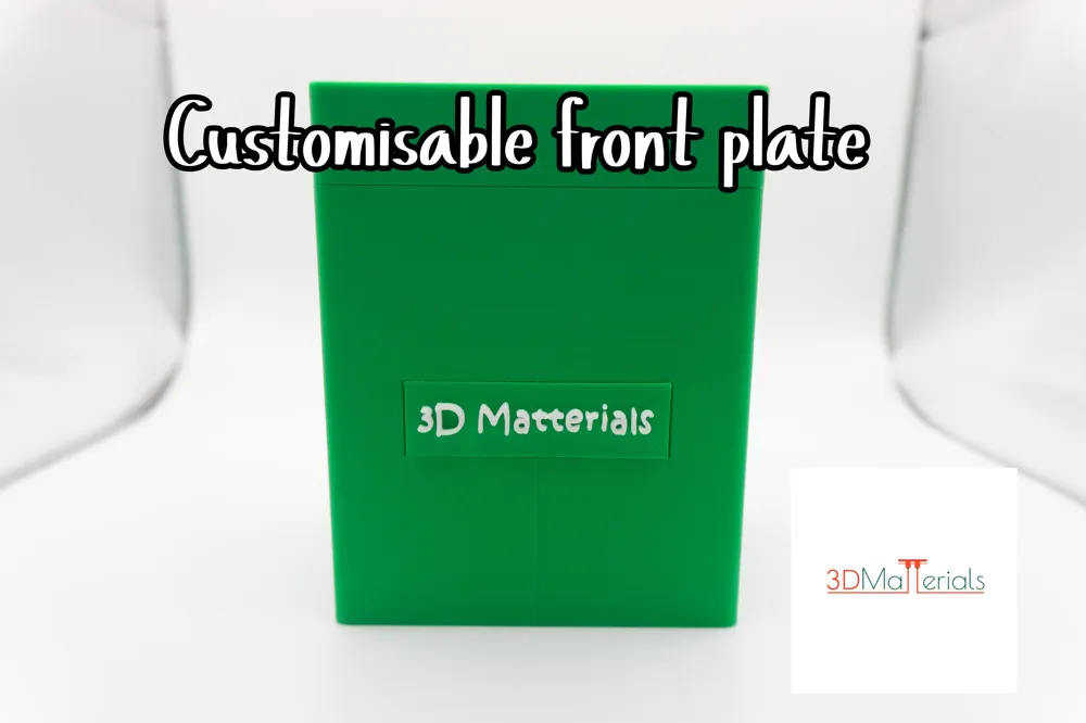 Customisable TCG Deck Box - 60 And 80 Card Types - Free 3D Print Model ...