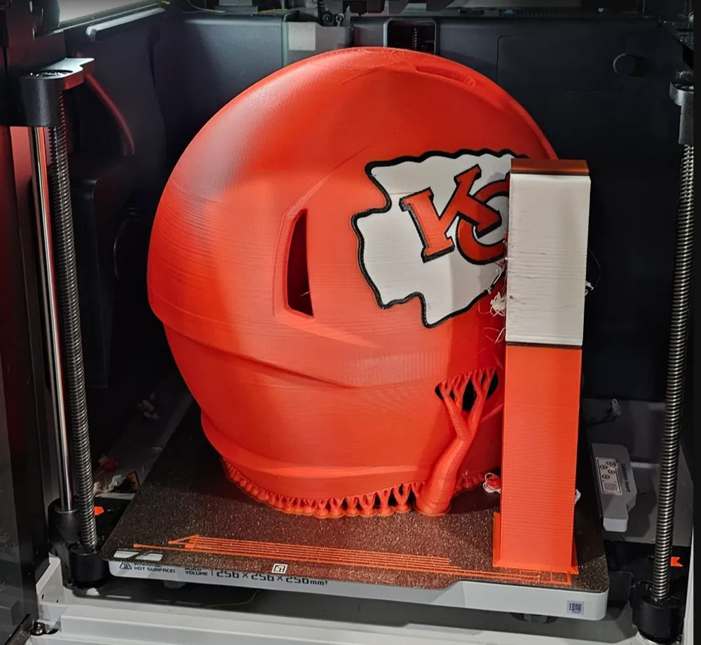 Kansas City KC Chiefs NFL Football Helmet by animuL67 - MakerWorld