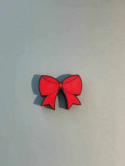 Small bow straw topper - Free 3D Print Model - MakerWorld