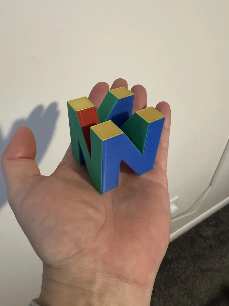 N64 logo by Gee MakerWorld: Download Free 3D Models