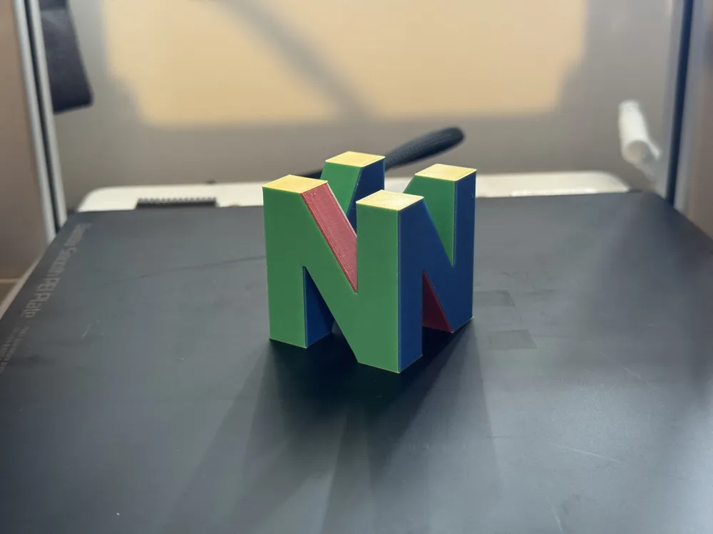 N64 logo by Gee MakerWorld: Download Free 3D Models