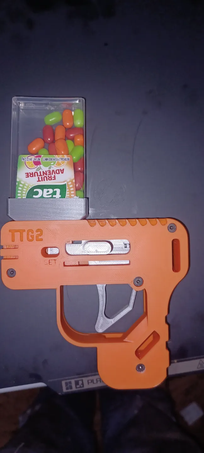 Tic Tac Gun modified large adaptor Remixed by saxtim59 MakerWorld ...