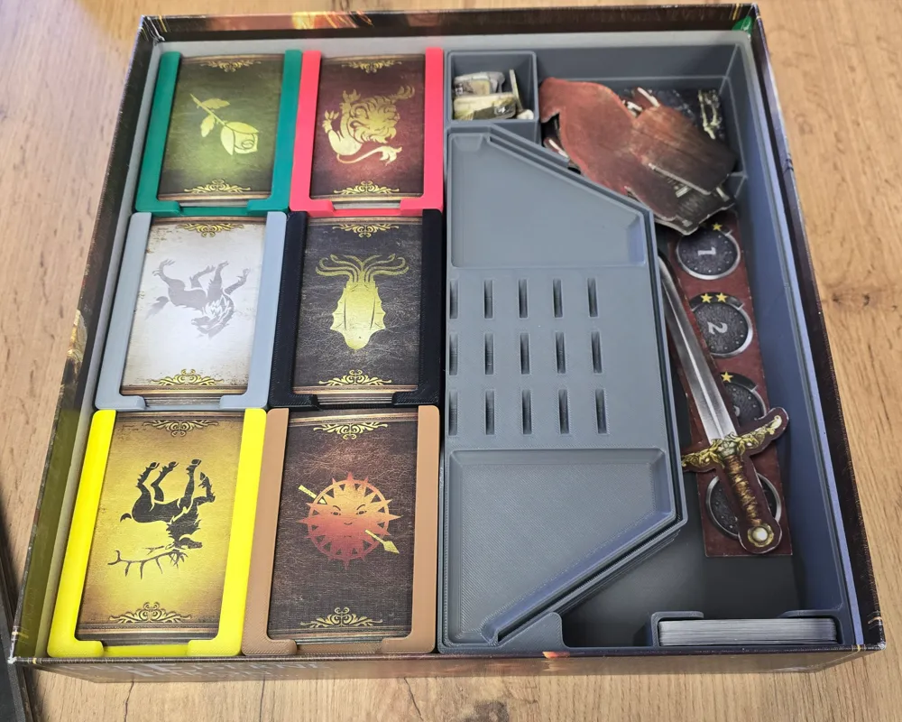 Game of Thrones Board Game – Box Organizer Insert - Free 3D Print Model ...
