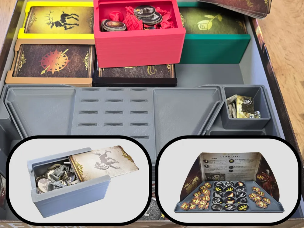 Game of Thrones Board Game – Box Organizer Insert by timo1235 ...