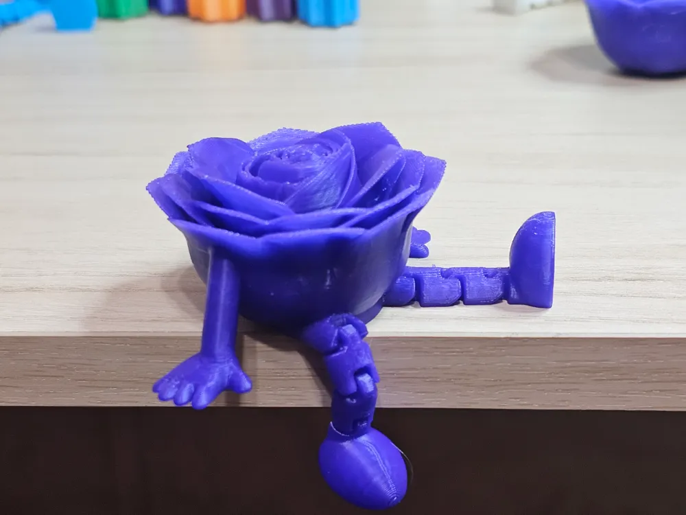 Valentines Rose Flower Buddy by LT_Designs MakerWorld: Download Free 3D ...