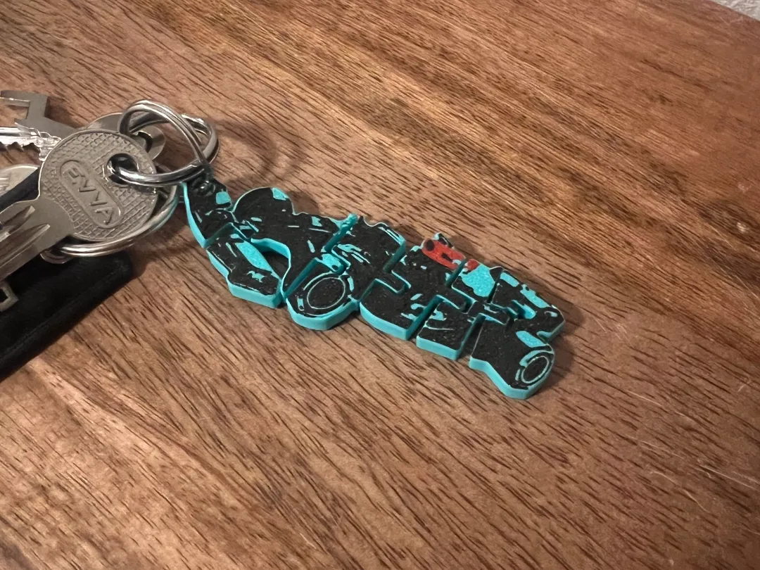 Mercedes F1 Key-ring - Free 3D Print Model - MakerWorld