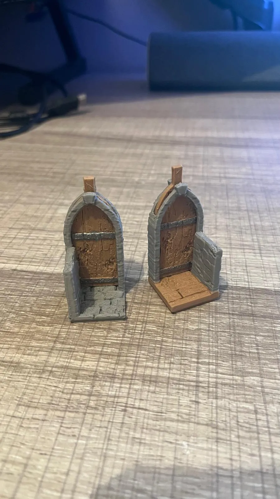 Door Set with Walls - Free 3D Print Model - MakerWorld