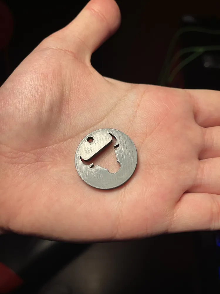 Chicago Bulls – Minimal 3D Logo Keychain - Free 3D Print Model - MakerWorld