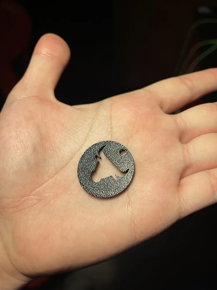 Chicago Bulls – Minimal 3D Logo Keychain - Free 3D Print Model - MakerWorld