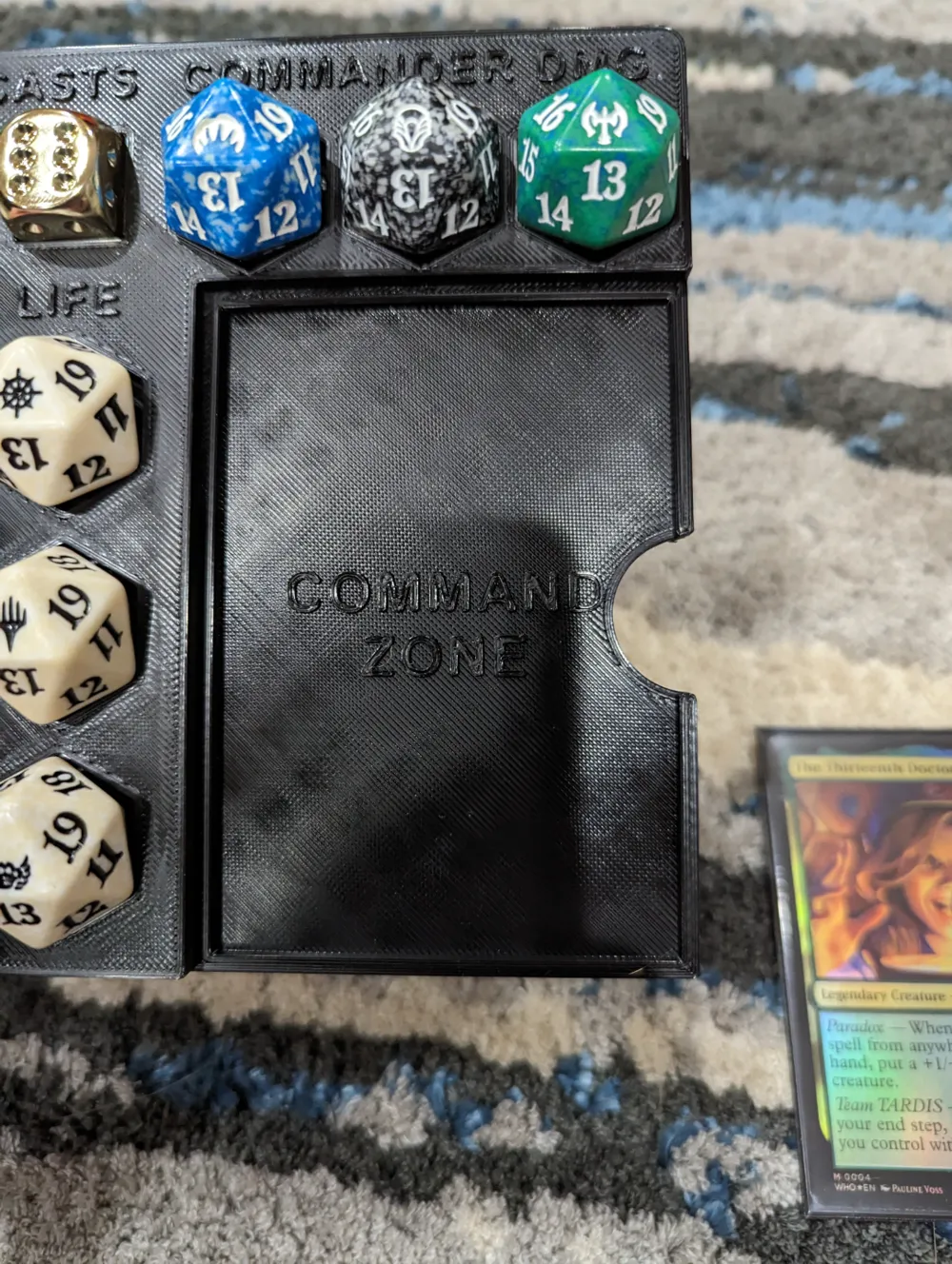 EDH Command Center for Magic The Gathering MTG - Free 3D Print Model ...