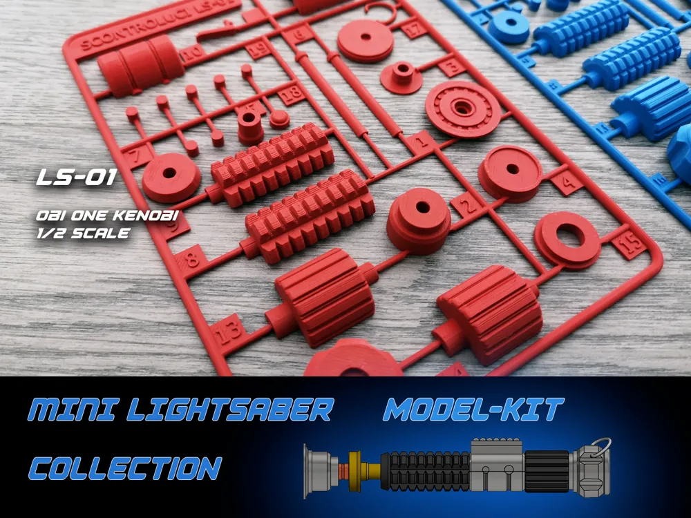 Colección MINI de sables láser LS-01 Guerra de las Galaxias por SCONTROLUCI - MakerWorld