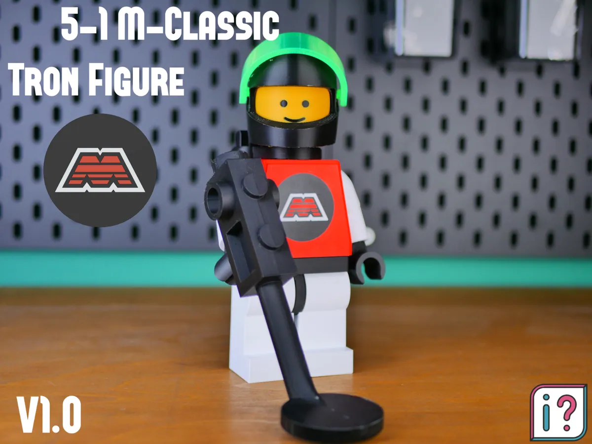 5-1 Classic M-Tron Space Figure by Panic & Confusion MakerWorld: Download Free 3D Models