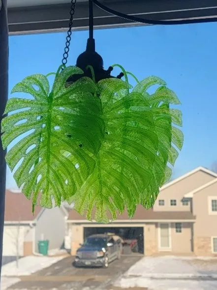 Monstera Lamp Shade by Neen3DMakerWorld: Download Free 3D Models